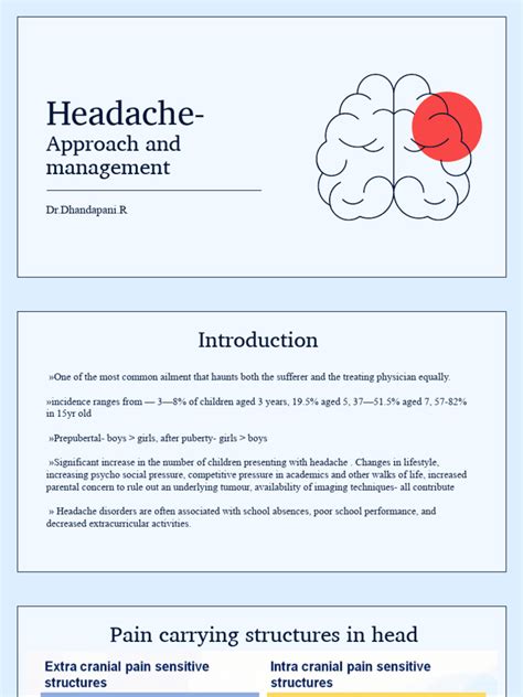 Paediatric Headache Pdf