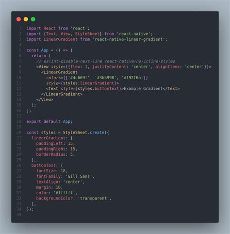 Javascript How To Use Linear Gradient Text In React Native Mobile Apps Android Apps No Expo