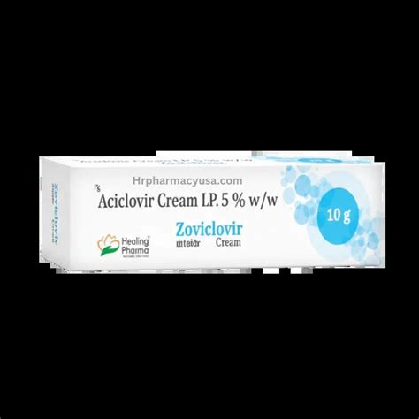 Acyclovir 5 Cream 10g Cold Sore And Herpes Treatment