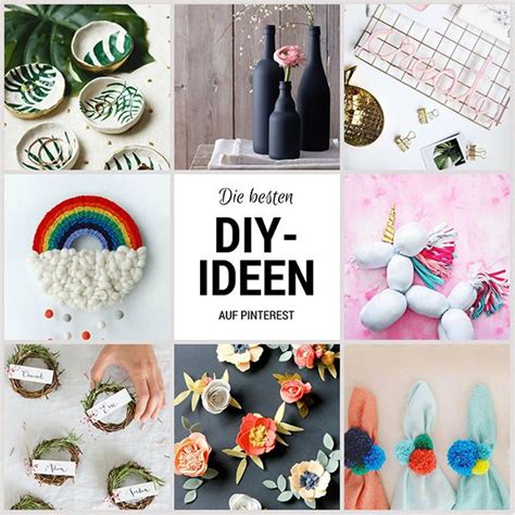 Hashtag Bastelgoals 10 Tolle Diy Projekte Auf Pinterest Hey Pretty Einhorn Basteln Mini