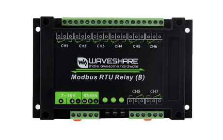 Modbus RTU Ch Relay Module RS Interface With Multiple Isolation Protection Circuits