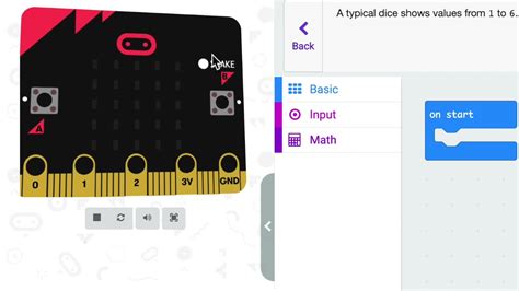 Microbit Dice Youtube