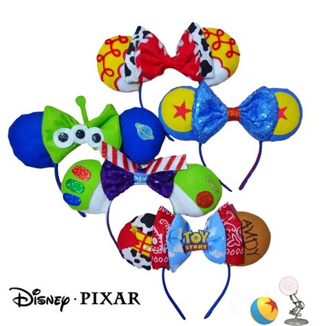 Coleção Tiaras Orelhinhas Minnie Mouse Toy Story Elo7