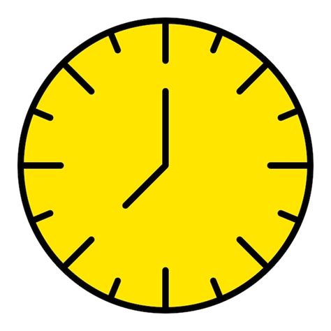 Premium Vector Clock Icon