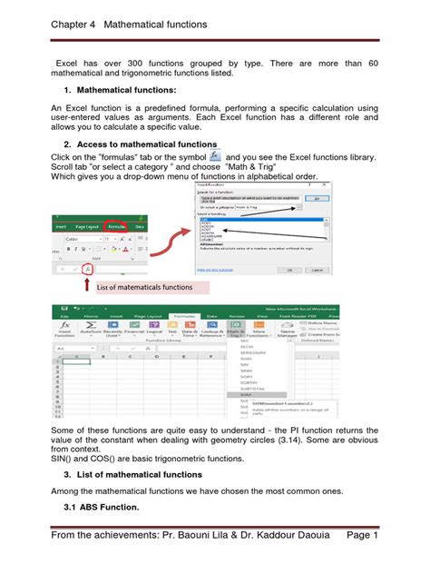 Chapter 4 Pdf Exponentiation Microsoft Excel
