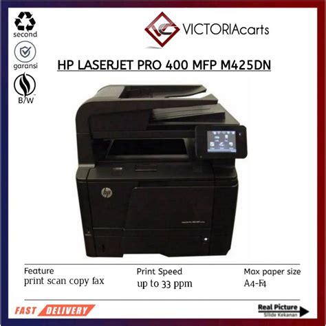 Jual Hp Laserjet Pro400 Mfp M425dn Multifungsi Printer Shopee Indonesia
