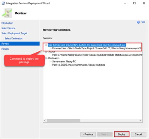 Create Deploy And Execute The Ssis Package Using Sql Server Agent Coding Sight