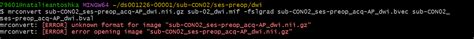 Mrconvert Error Unknown Format For Image Mrtrix3 Community