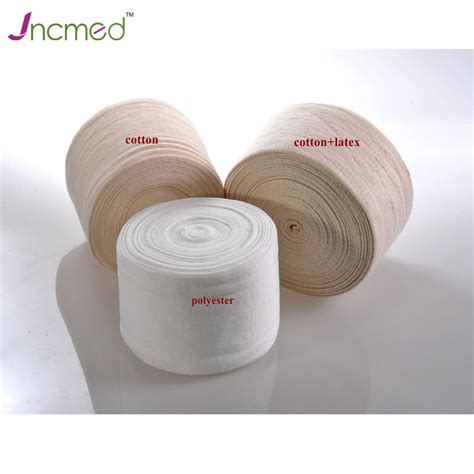 Medical Consumables Disposable Elastic Bandage Gauze Bandage Tubular
