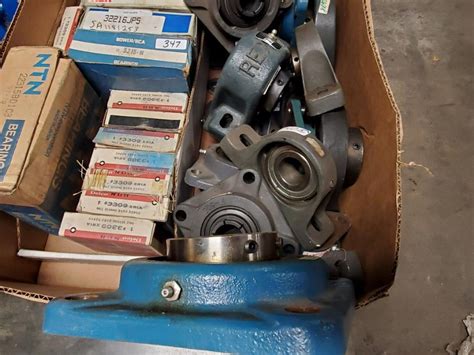 Assorted Bearing And Pillow Blocks Nsk Ntn Delco Sealmaster For A