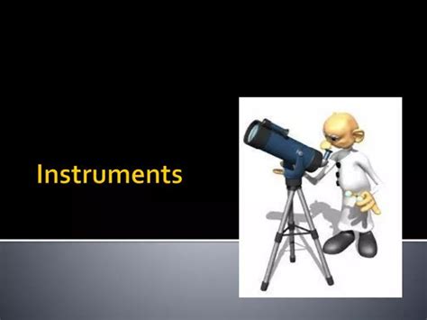 PPT Instruments PowerPoint Presentation Free Download ID 2340798