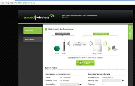 How To Set Up Amped Wireless REC10 Wifi Range Extender