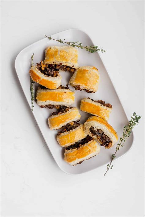 Mushroom Puff Pastry Rolls · Good Recipes