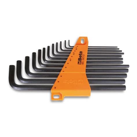 Beta 000960978 96lsc12 Set Of 12 Long Offset Hexagon Key Wrenches