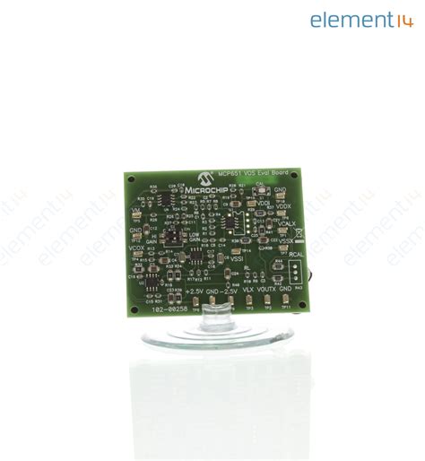MCP651EV VOS Microchip Evaluation Board MCP651 Input Offset Operational Amplifier
