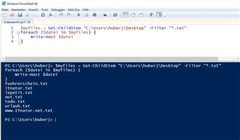 Powershell Schleifen For Foreach While Do Until Itnator Net