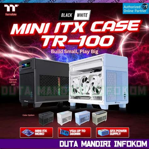Promo Thermaltake Tr100 Mini Tower Dual Chamber Compact Chassis Mini