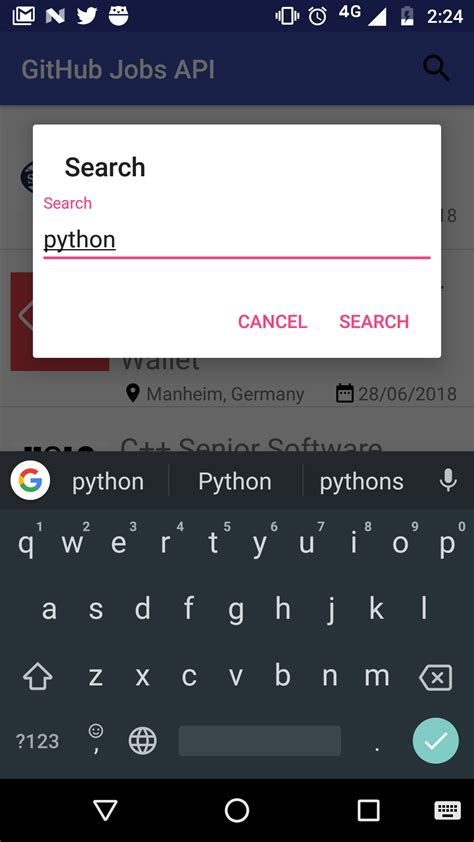 Github Parrainc Android Exercise