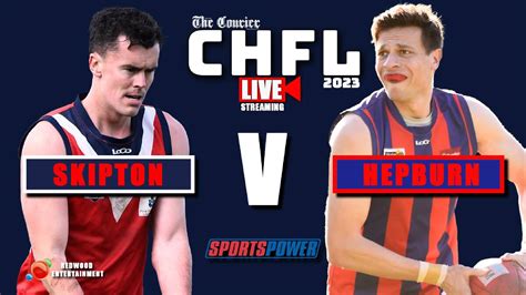 Chfl 2023 Round 11 Full Replay Skipton V Hepburn The Courier