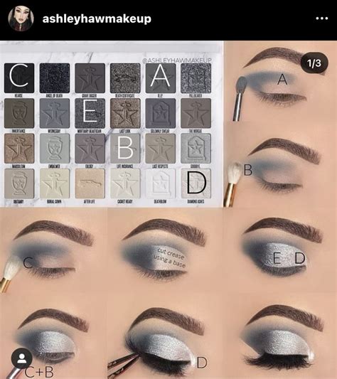 Classic Silver Glitter Eye Makeup Tutorial Artofit