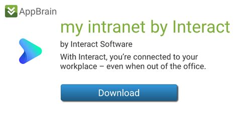My Intranet By Interact For Android Free App Download