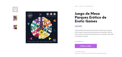 Juego de Mesa Parques Erótico de Erotic Games DIVINO PLACER