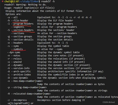 使用readelf、objdump分析一个elf文件完整结构 Csdn博客
