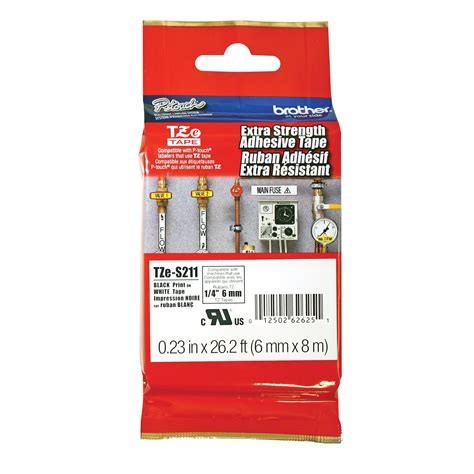 Brother P Touch Tz Series Strong Adhesive Label Tapes Grand Toy