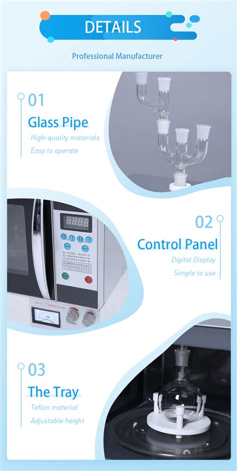 Buy Lab Continuous Radiation Microwave Chemical Reactor Lab Continuous