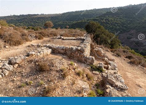 Remains Of Buildings On The Site Of Ancient Jotapata City Was Located
