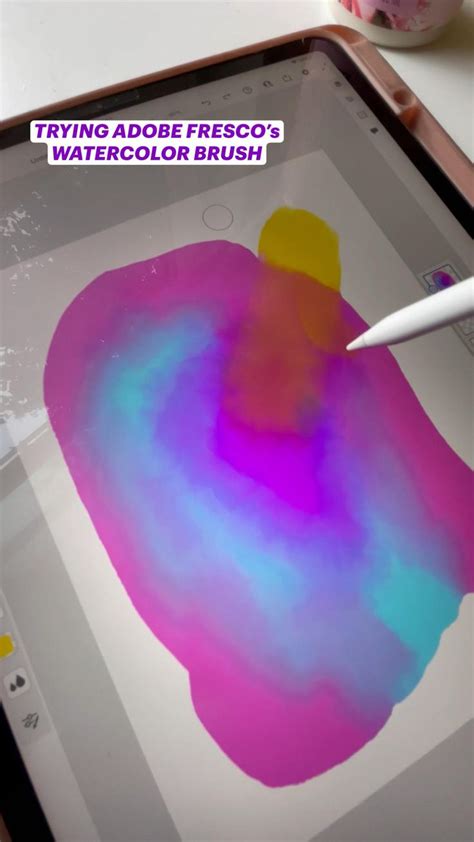 TRYING ADOBE FRESCOs WATERCOLOR BRUSH Adobe Adobefresco Digital Art Tutorial Digital TRYING ADOBE FRESCOs WATERCOLOR BRUSH Adobe Adobefresco Digital Art Tutorial Digital