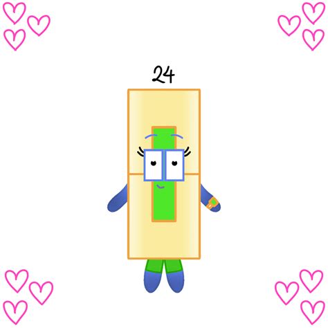 Numberblock 24 As The Transparent Art Fandom