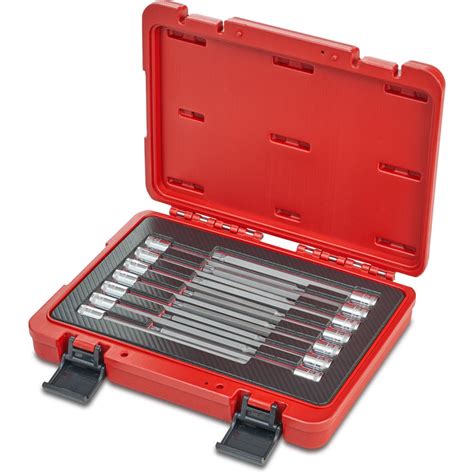 14 Pc 38 Drive Combination Rbrt Long Hex Driver Set
