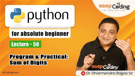 program for finding sum of digits of n using while loop python