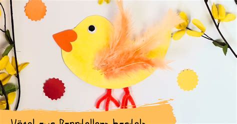 Familie Und Mehr Lustige Vögel Basteln