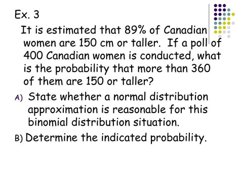 Ppt 8 4 Normal Approximation To The Binomial Distribution Powerpoint