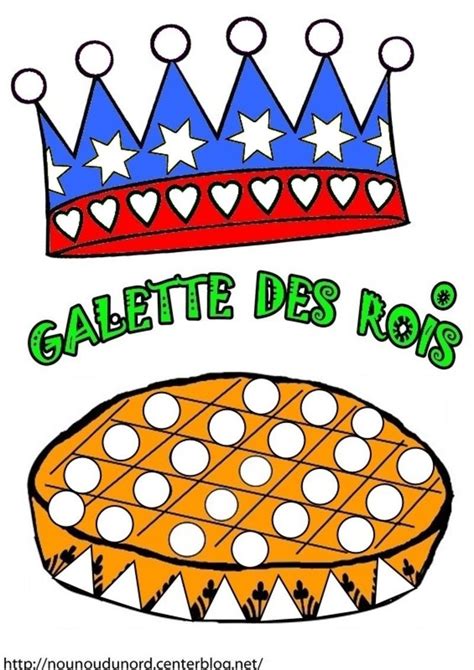 Coloriage Galette Des Rois Epiphanie