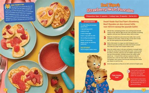 The Official Daniel Tiger Cookbook 45 Grr Ific Recipes By Rebecca Woods Amazing15 Hardcover