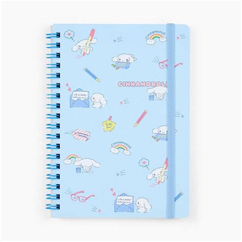 Sanrio B6 Spiral Notebook Cinnamoroll Art Supplies And Stationery