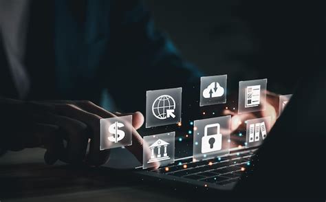 Premium Photo Cyber Security Concept Security Of Financial Network