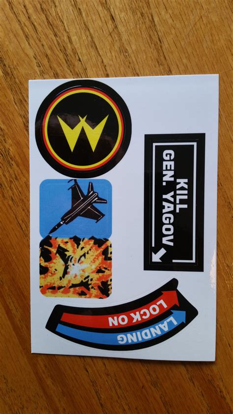Williams F 14 Tomcat Replacement Stickers R Pinball