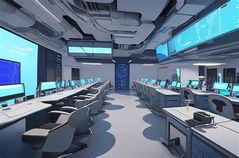 Premium Ai Image Advanced Virtual Reality Simulation Lab