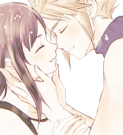 Tifa Lockhart And Cloud Strife Final Fantasy And 3 More Drawn By