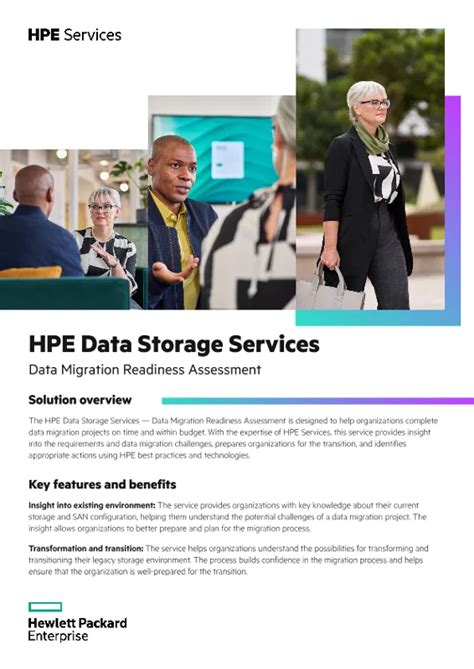 hpe data storage services