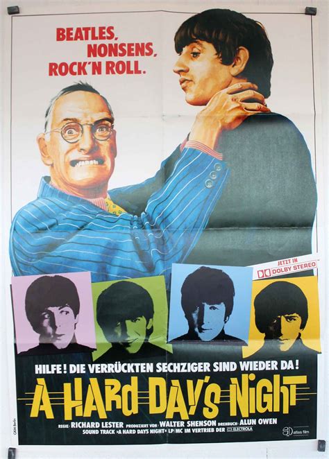 Film Hard Days Night Beatles Beatles A Hard Day S Night Lyrics Vlmpn