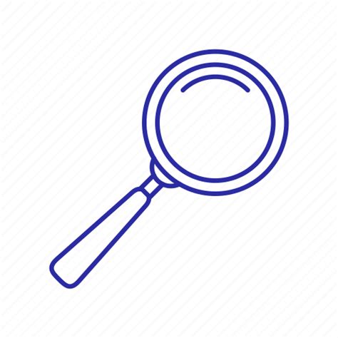 Glass Loop Magnifying Magnifying Glass Tool Icon