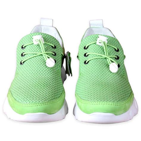 Matrix 2 Acid Green Python Womens Perfect Fitting Shoes
