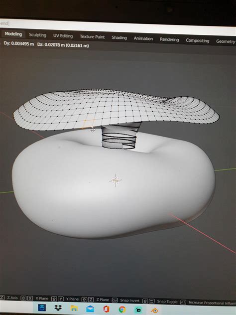 donut blender guru tutorial how can i just move the edge to make the