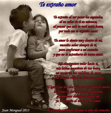Te Extrano Mucho Poemas