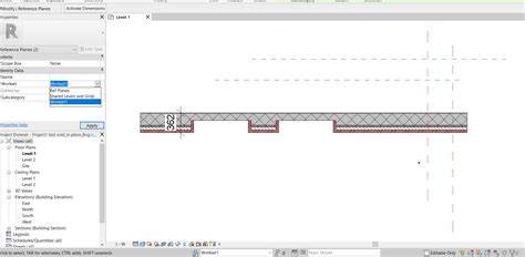 Issue With Reference Plane Green Dashed Lines Of One View Appearing On All Views Autodesk